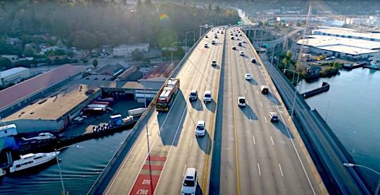 SDOT: Overnight westbound lane closures on the West Seattle Bridge this ...